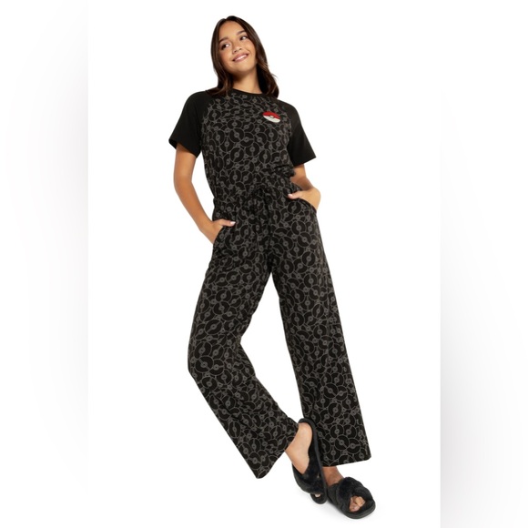 Blackmilk | Pants & Jumpsuits | Nwt Blackmilk Poke Ball Mono Slouch ...